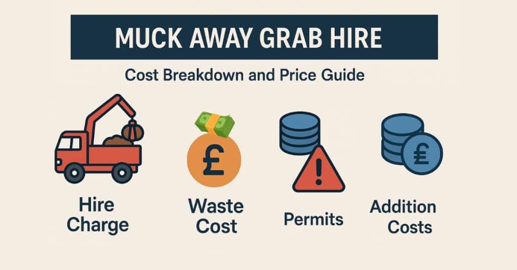 Muck Away Grab Hire Cost Breakdown and Price Guide - G W Grab Services LTD
